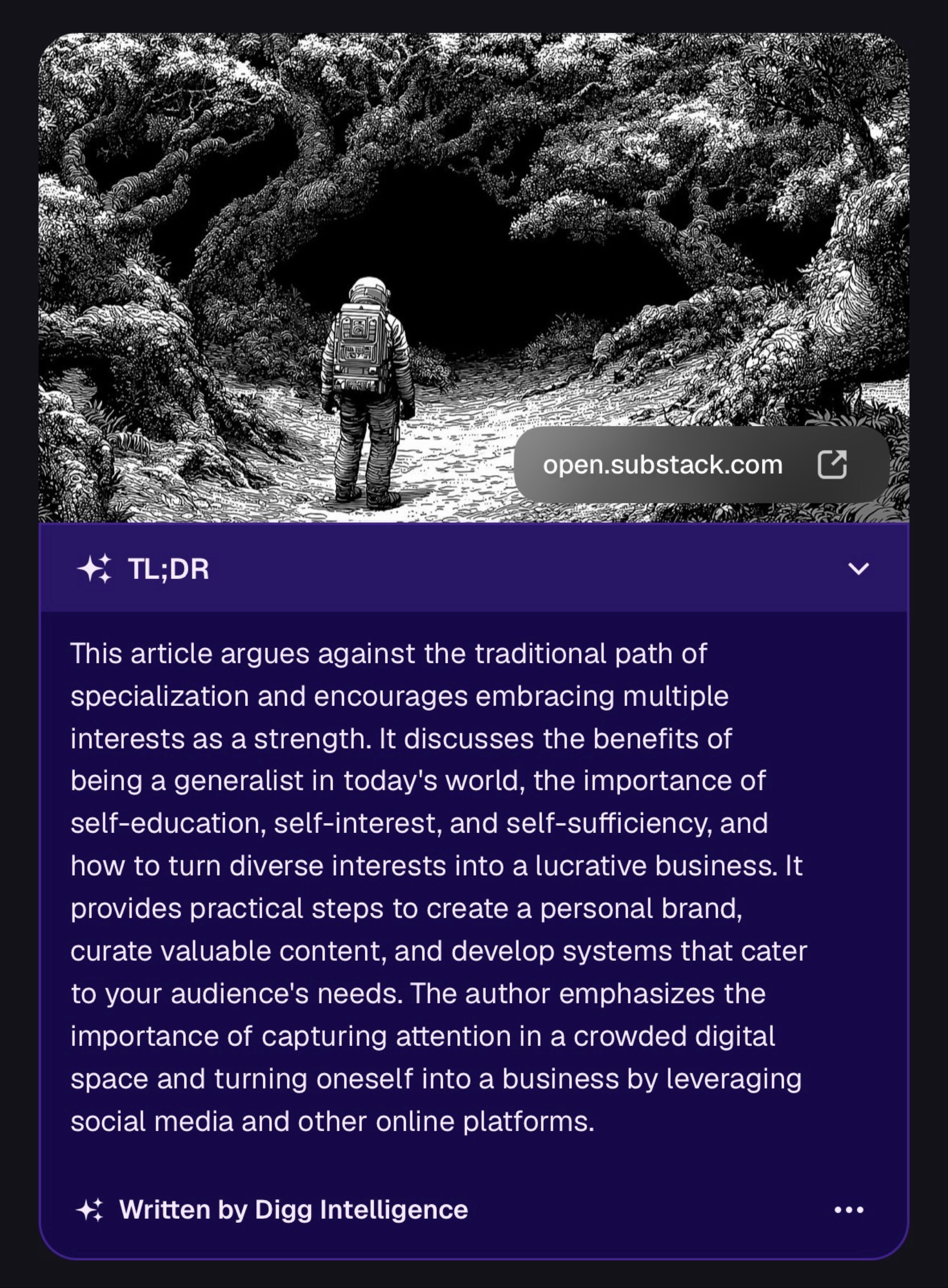 Have you seen Digg intelligence? Is it a problem for us? | digg | Digg