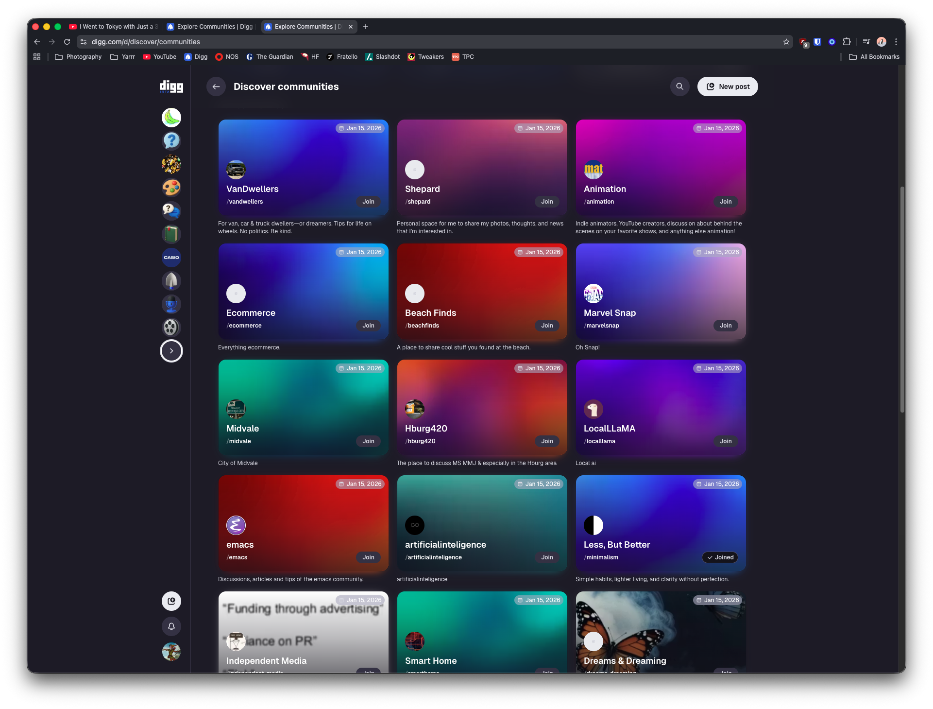 The new webinterface is... challanging to navigate | digg | Digg