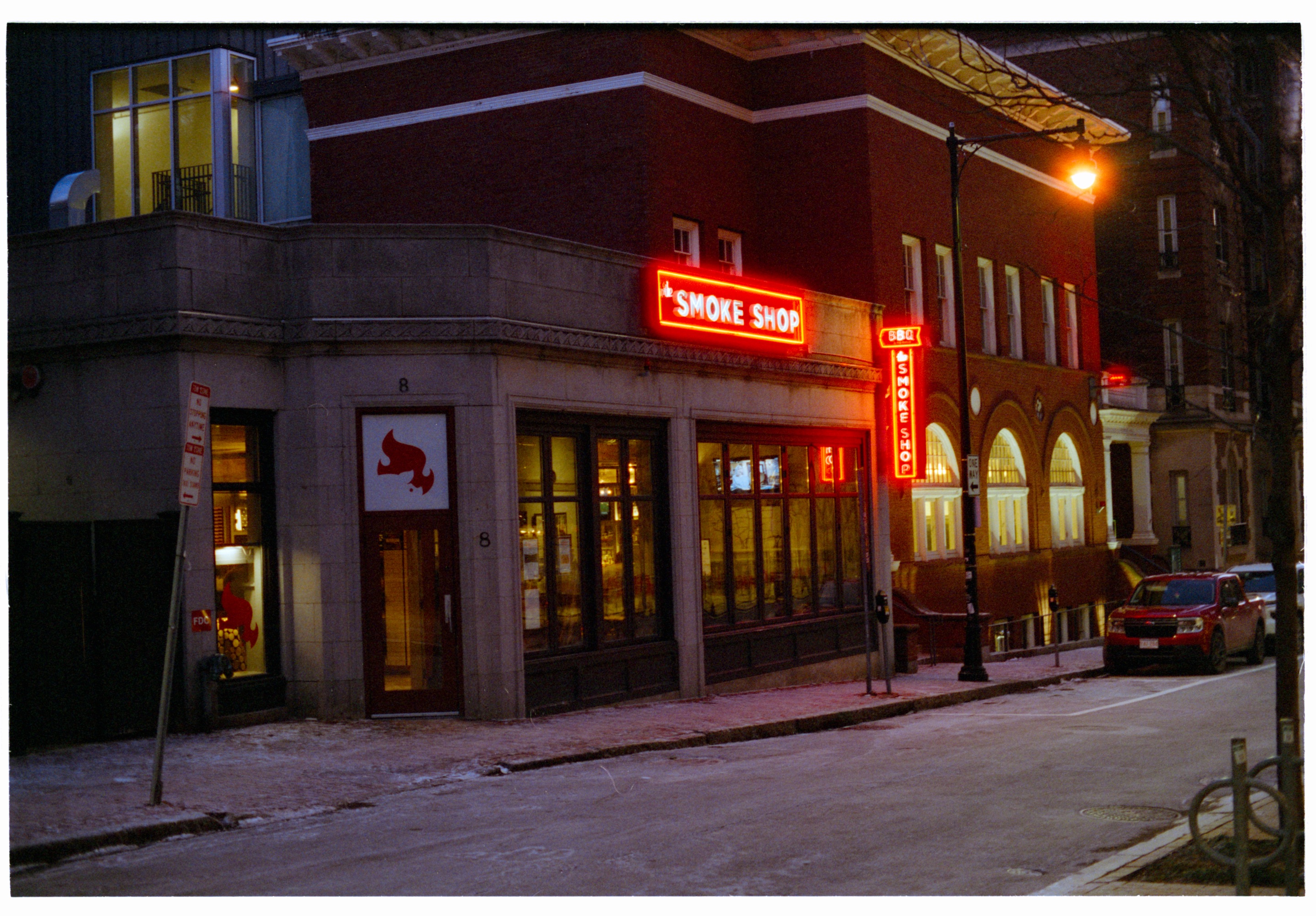 Winter in Harvard Square at Dusk | photography | Digg